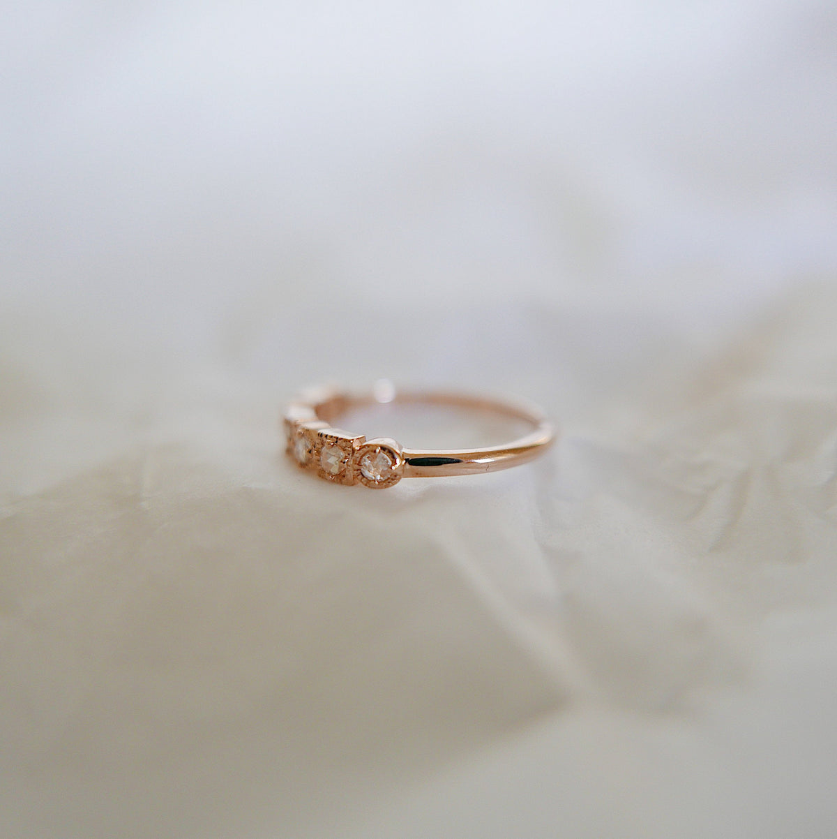 Shapeshifter 7 - Rose Cut Diamond Ring | Mason Grace