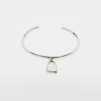 Silver Lock Cuff Bracelet | Mason Grace